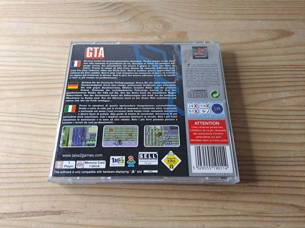 GTA Grand Theft Auto 1 - Platinum Edition - PS1 | Kaufen auf Ricardo