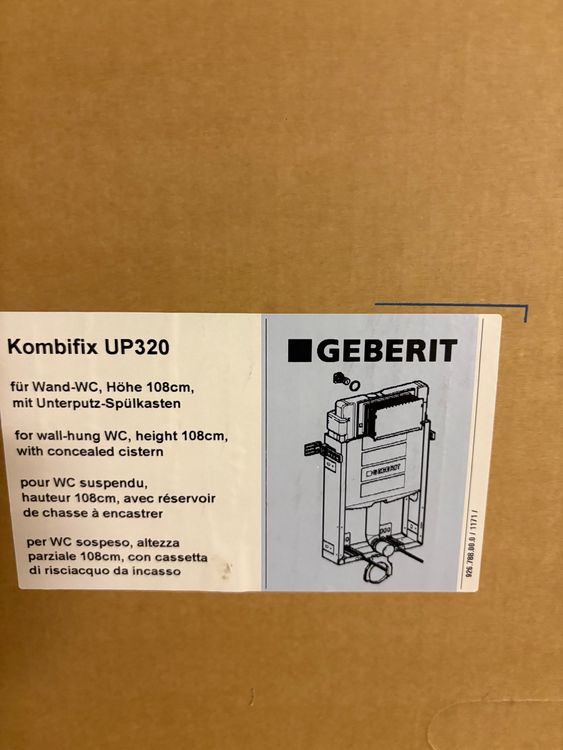 Geberit Kombifix UP 320 für Wandwc (Neu und originalverpackt) in ...