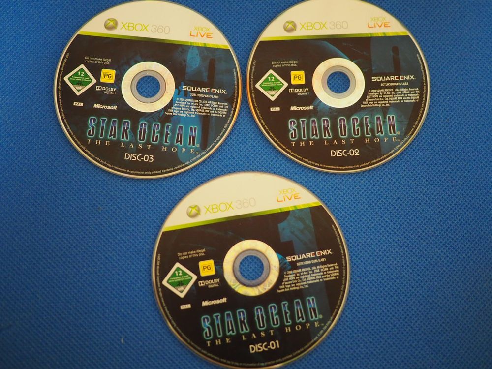 Star Ocean Disc 1-3 XBOX 360 Game | Kaufen auf Ricardo