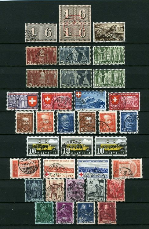 LOT MIT 36 TOLLEN SCHWEIZERMARKEN - HOHER WERT (Gebraucht) in Sarmenstorf für CHF 3 – mit ...