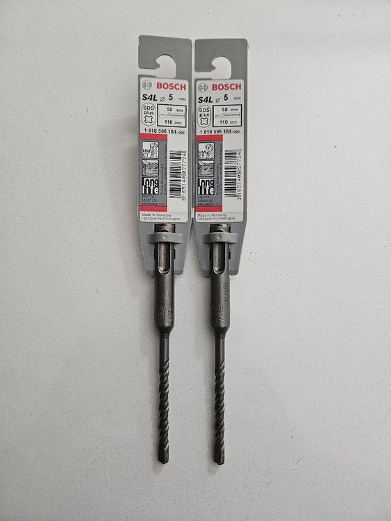 2xBosch SDS-Plus Bohrer 5mm Neu und Orignal verpackt (Neu und ...