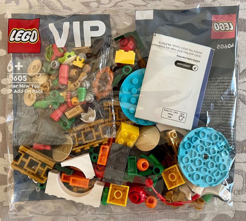 Lego 40605 - Lunar New Year VIP Add On Pack polybag (Neu und ...