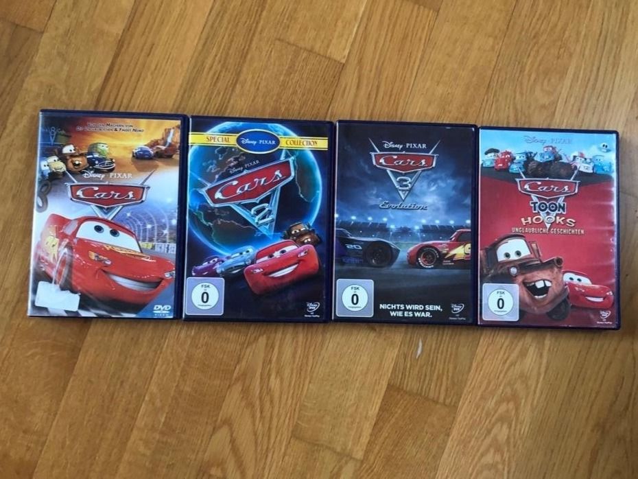 ***CARS*** 4 DVDs Disney | Kaufen auf Ricardo