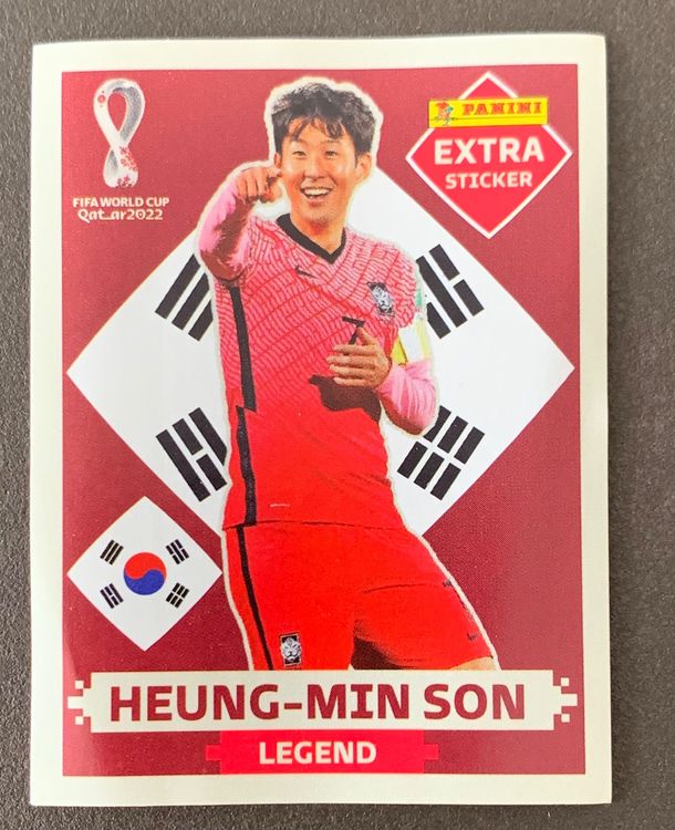 Panini WM 2022 Extra Sticker Legend Heung-Min Son | Comprare su Ricardo