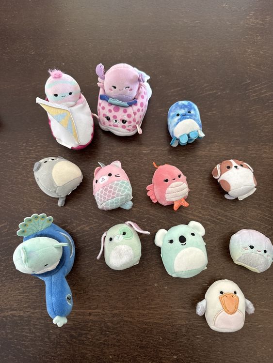 Squishmallow Original mini Set (Gebraucht) in Glis für CHF 19 – mit ...