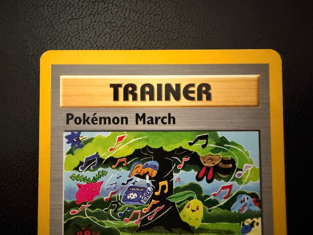 1. Edition Pokémon March Trainer 102/111 Neo Genesis 2000 (Gebraucht ...