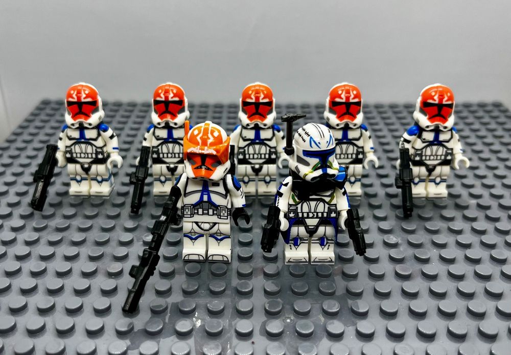Commander Rex, Captain Vaughn + 5 Clone Trooper der 332nd | Kaufen auf ...