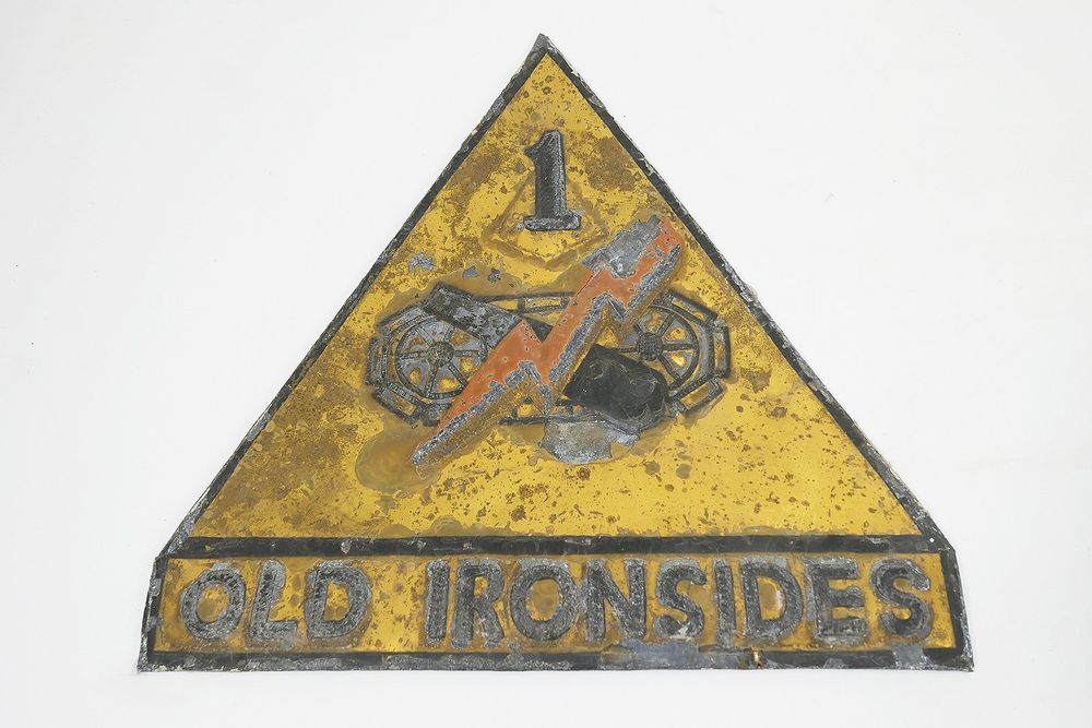 US ARMY "OLD IRONSIDES" Kasernenschild (Gebraucht) in Buttisholz für ...