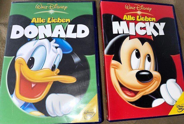DVD Walt Disney - Alle Lieben Donald & Micky =2 X DVD (Gebraucht) in ...