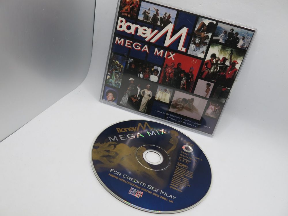 CD Boney M. Single Maxi Mega Mix (1992 Boney M. song) | Kaufen auf Ricardo