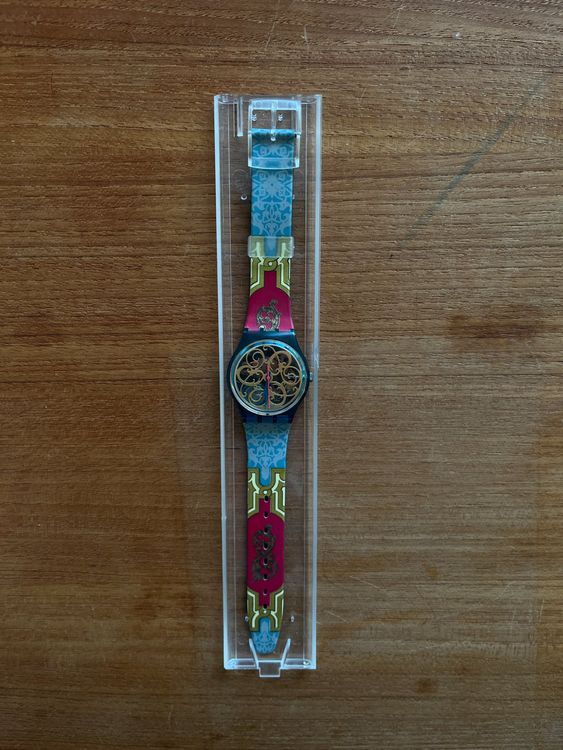Swatch 'Stucchi' (GN107) 1990 - Sammlerstück - Gebrochen (Defekt) in ...