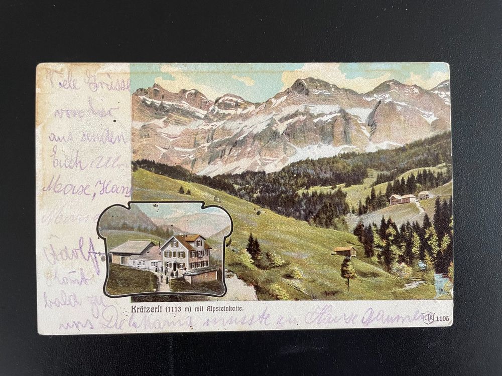 AK Krätzeli, Alpsteinkette, Urnäsch (Defekt) in Thal für CHF 1 – mit Lieferung auf Ricardo kaufen