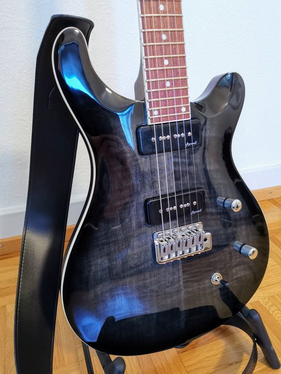 Harley Benton CST-24T P90 Black Flame | Kaufen auf Ricardo