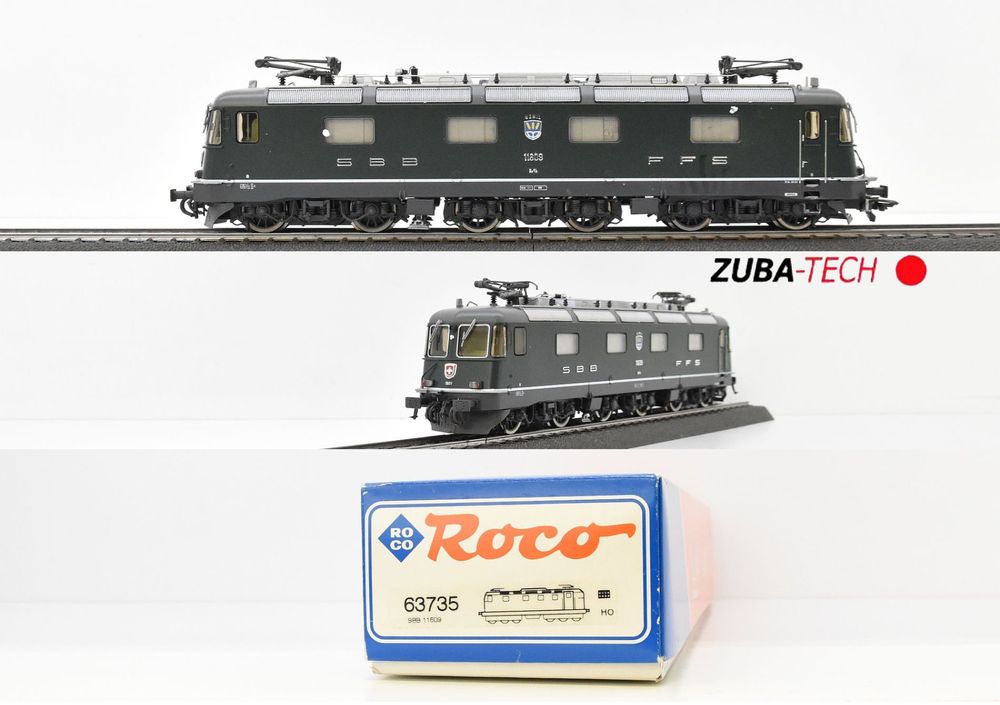 Roco 63735 E-Lok Re 6/6 Uzwil SBB H0 GS Analog mit OVP (Gebraucht) in ...