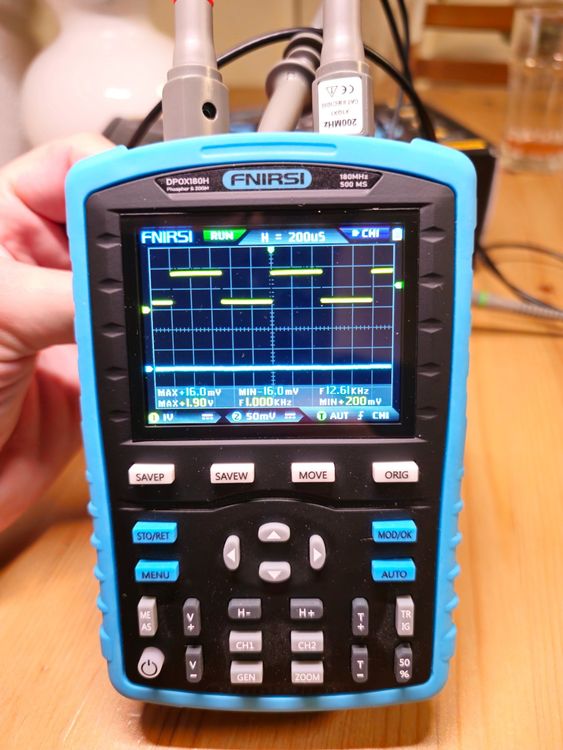 Handliches Oszilloskop FNIRSI 180MHz | Kaufen auf Ricardo