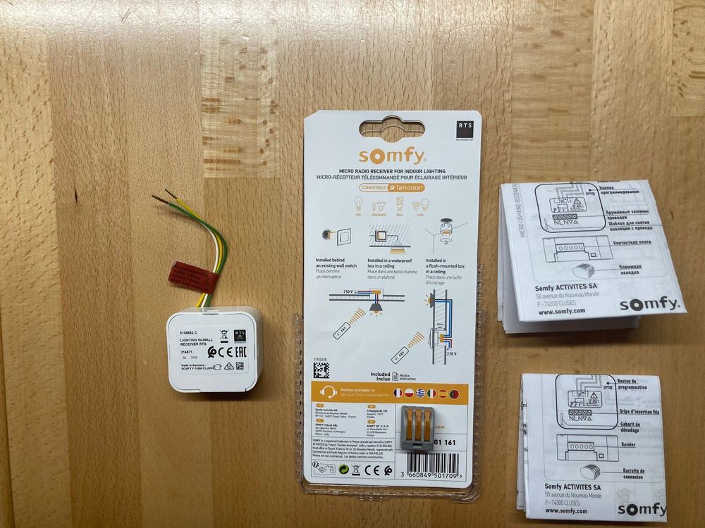 Somfy Lighting Receiver RTS (Neu (gemäss Beschreibung)) in Effretikon ...