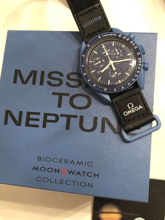OMEGA x Swatch Moonwatch - Mission to Neptune (Neu und originalverpackt) in Rorschach für CHF ...