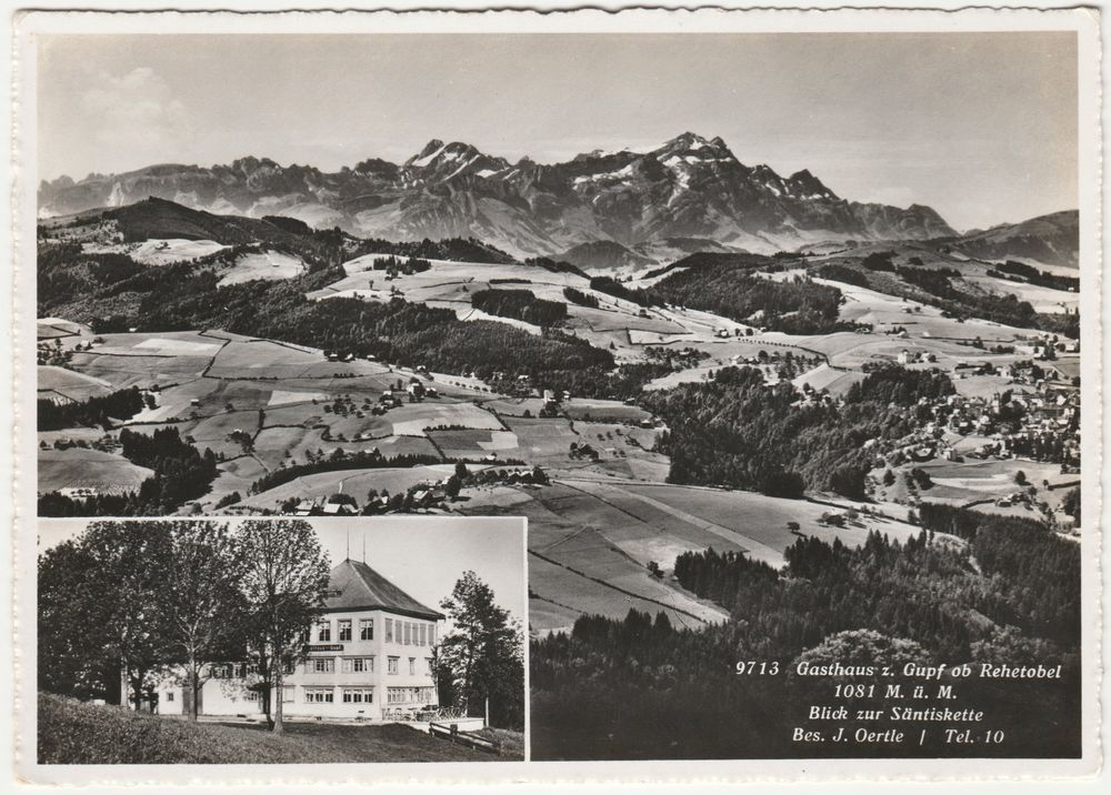 Gasthaus z. Gupf ob Rehetobel - (1945) (Gebraucht) in Fällanden für CHF 6 – mit Lieferung auf ...