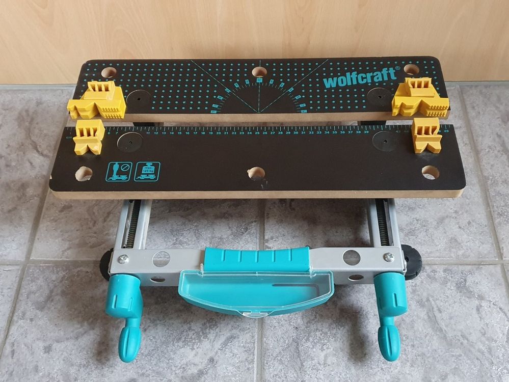 Wolfcraft Mobile Mini-Werkbank MASTER compact (Gebraucht) in ...