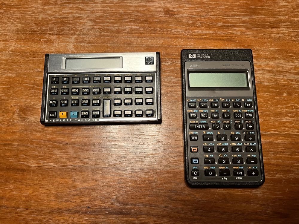 HP-16C und HP-32SII – RPN Taschenrechner – für Bastler (Defekt) in Basel für CHF 35 – mit ...