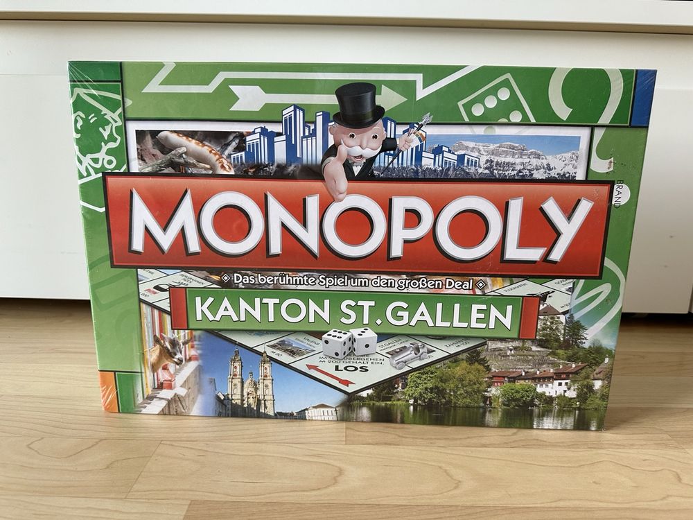 Monopoly St Gallen NEU (Neu und originalverpackt) in Lenggenwil für CHF 20 – mit Lieferung auf ...