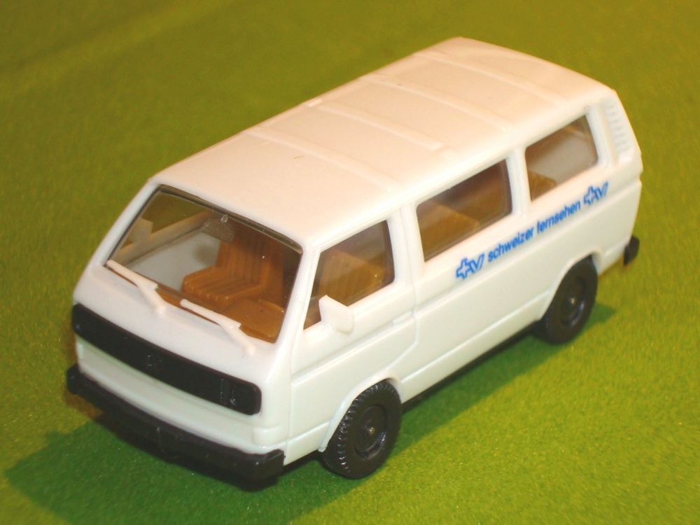 VW T-3 Bus "Schweizer Fernsehen / TV" - Herpa 1:87 - Rarität (Neu ...