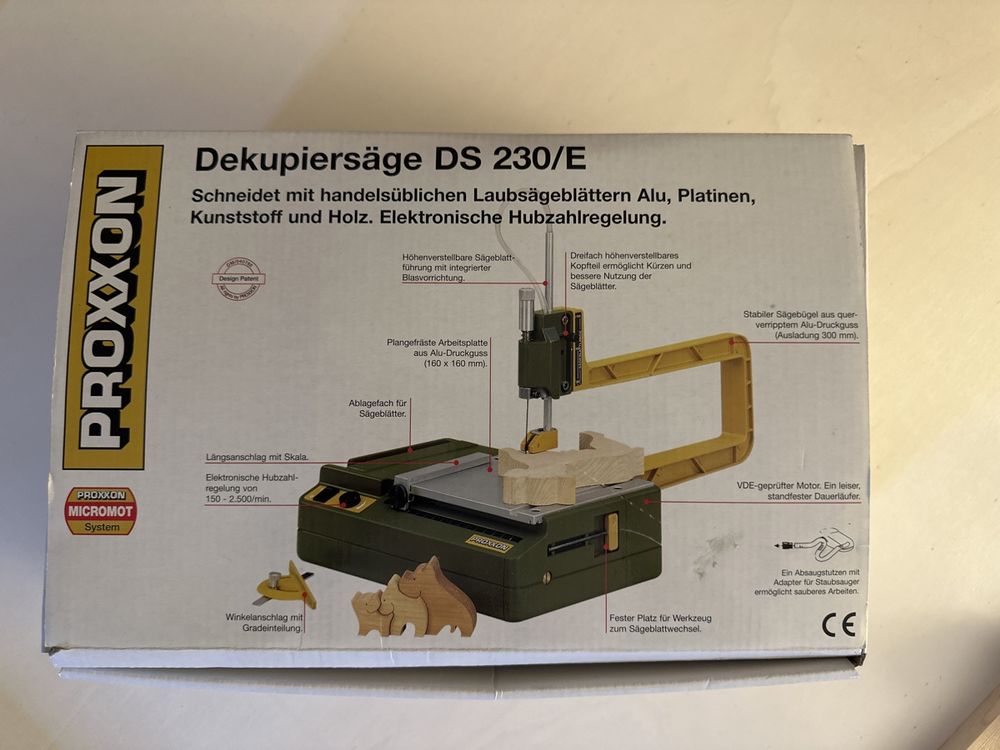 Proxxon Dekupiersäge DS 230/E (Gebraucht) in Steffisburg für CHF 51.9 ...
