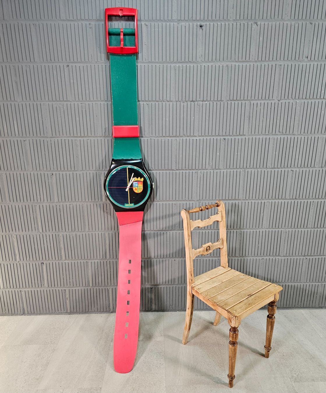 1986 Swatch Gent Sir Maxi Watch XL Armbanduhr Suisse Made (Gebraucht ...