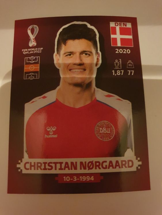Panini WM 2022 DEN 14 (Neu (gemäss Beschreibung)) in Winterthur für CHF ...