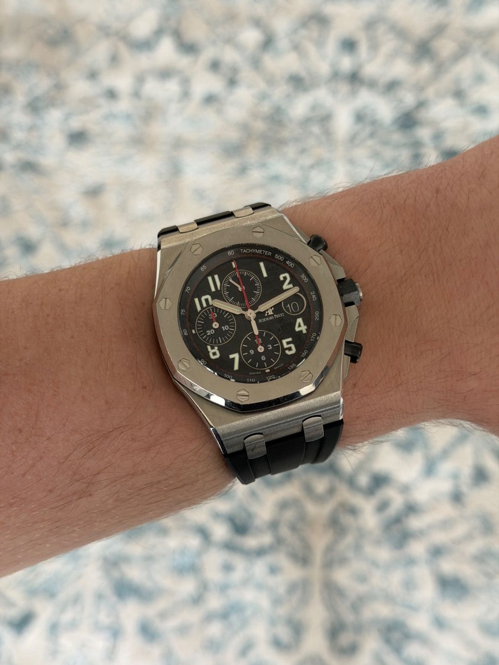 Audemars Piguet Royal Oak Offshore Chronograph 42 "Vampire" (Gebraucht ...