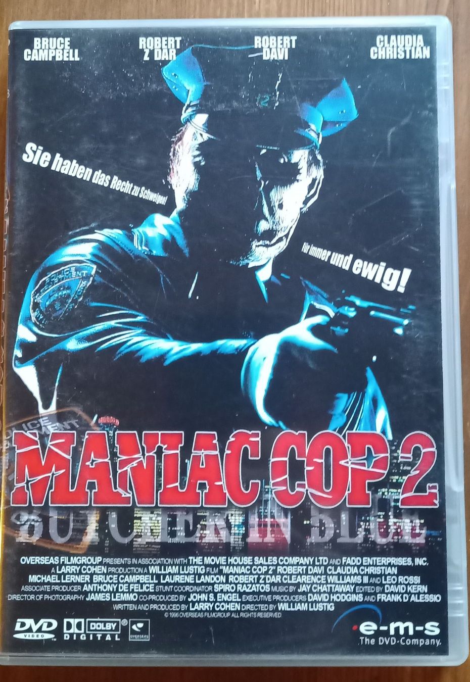 Maniac Cop 2 - Blu-Ray DVD - Horror Kult (Gebraucht) in Tann für CHF 4. ...