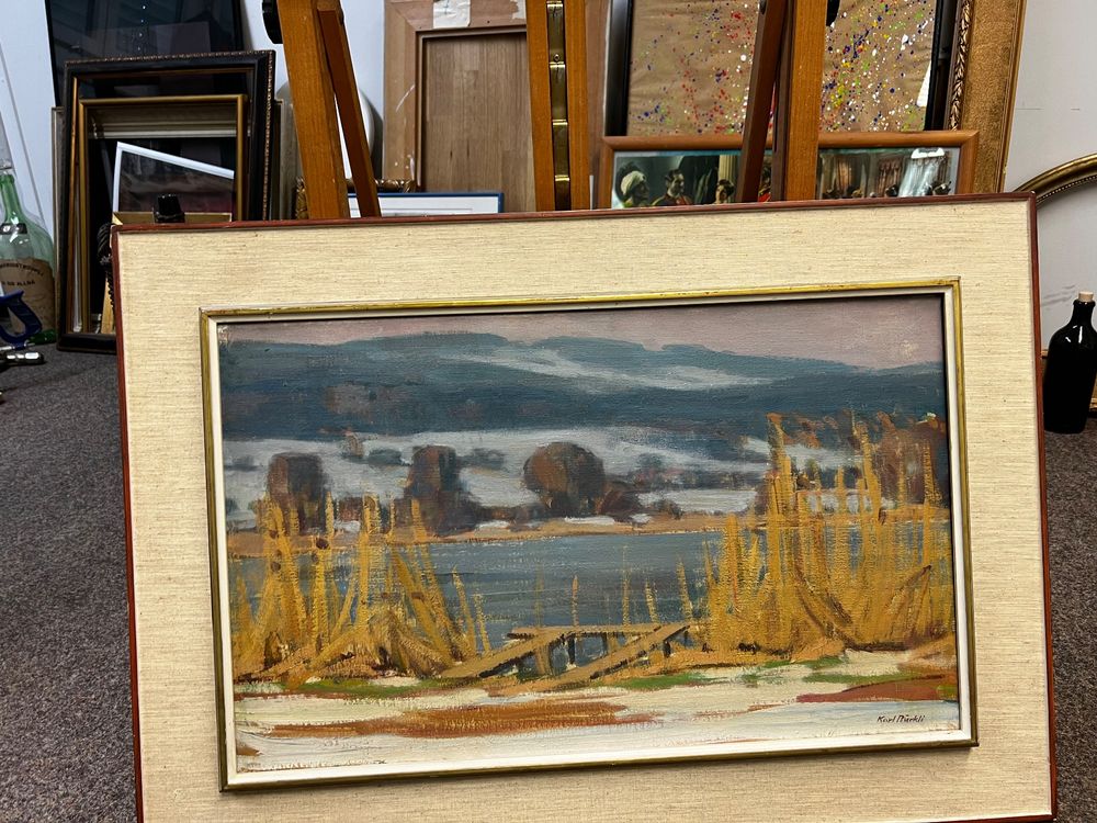 Gemälde Landschaft Karl Bürkli (Gebraucht) in Hombrechtikon für CHF 200 ...