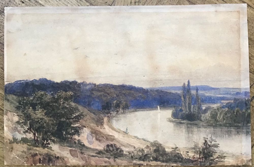 Antike Landschaft Aquarell (Gebraucht) in Root für CHF 5 – mit Lieferung auf Ricardo kaufen