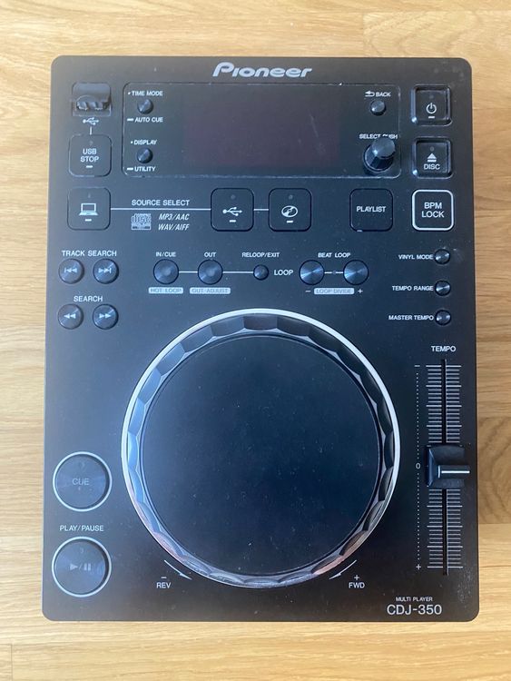 Pioneer DJ Set (2x CDJ 350 + CDM 350) inkl. Zubehör & Koffer (Gebraucht ...