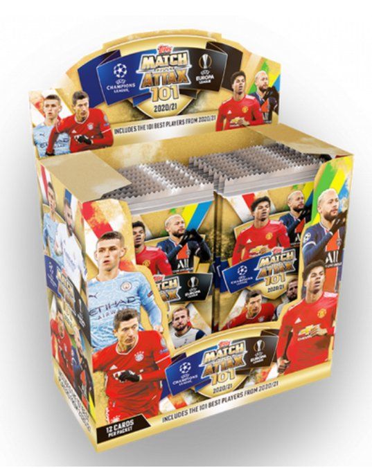 Topps Champions League Match Attax 101 2020/1 Display Box (Neu und ...