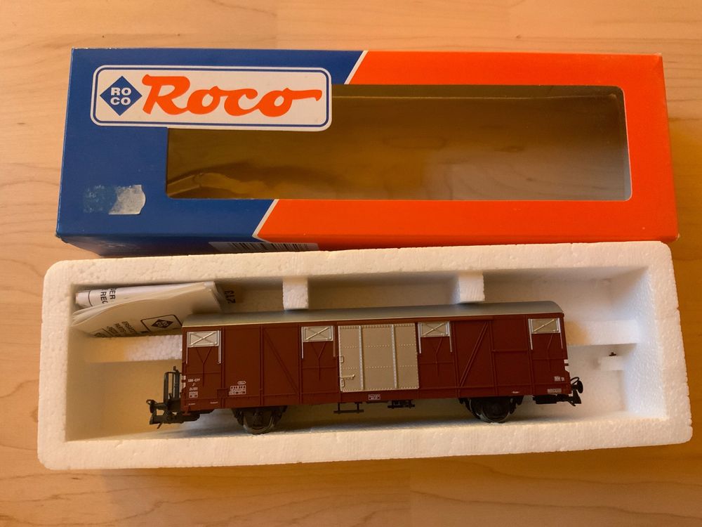 Modelleisenbahn H0 Roco Güterwagen III/2003 47582 | Kaufen auf Ricardo