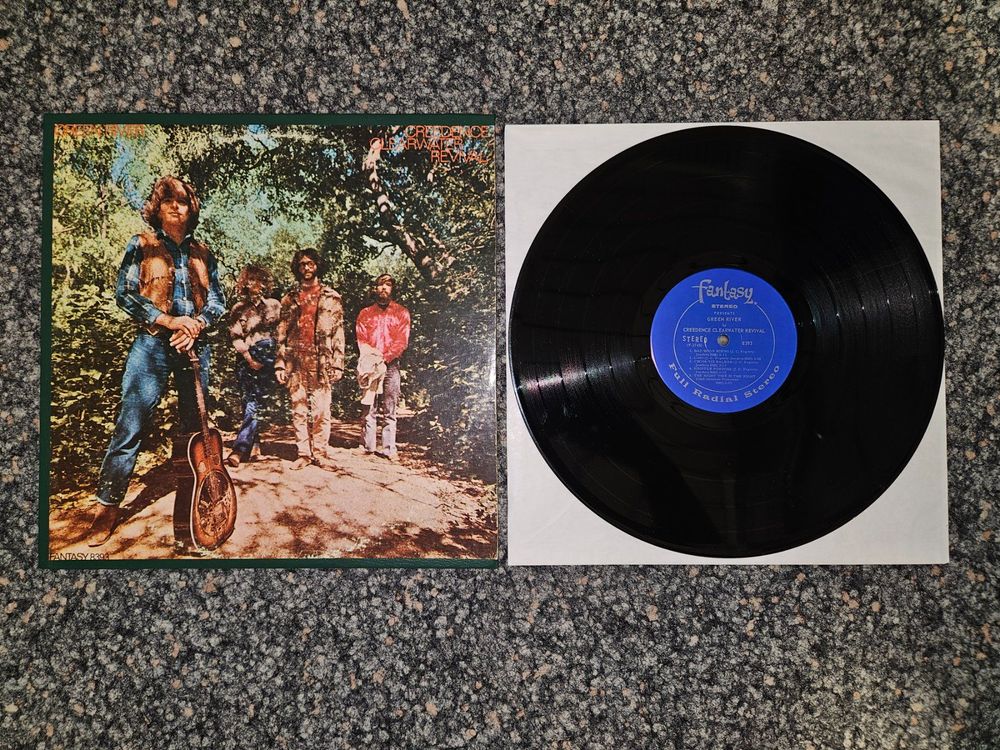 Creedence Clearwater Revival ccr Rares blaues Lp-Label !! | Kaufen auf ...