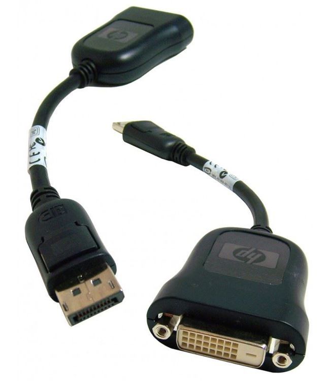 HP DisplayPort/DVI-D Adapter 481409-001A (Gebraucht) in Schlieren für ...