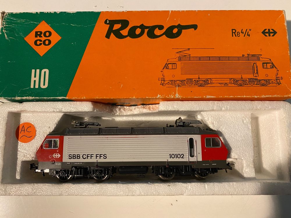 Roco Wechselstrom Lok SBB Re 4/4 IV 10102 | Kaufen auf Ricardo