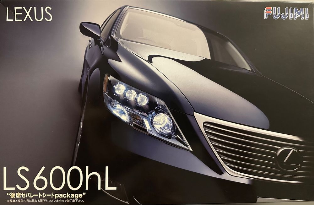 Lexus LS600 hL - 1:24 Modelbausatz von Fujimi (Neu und originalverpackt ...