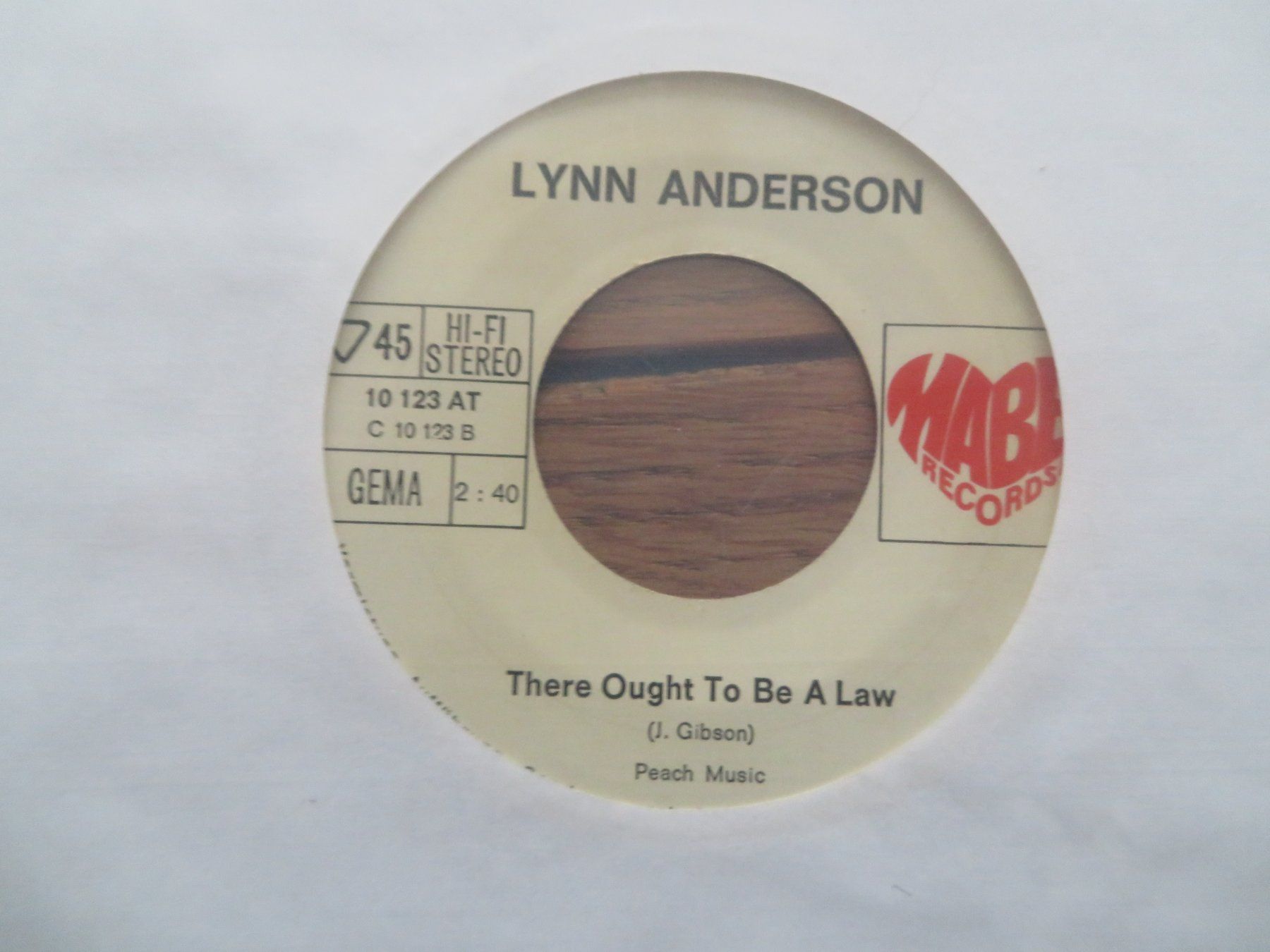 Lynn Anderson - There Ought To Be A Law - Single Schallpl... (Neu ...