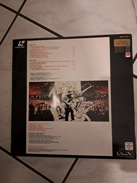 DIRE STRAITS "ALCHEMY" LIVE, LASER DISC SCHALLPLATTE | Kaufen auf Ricardo