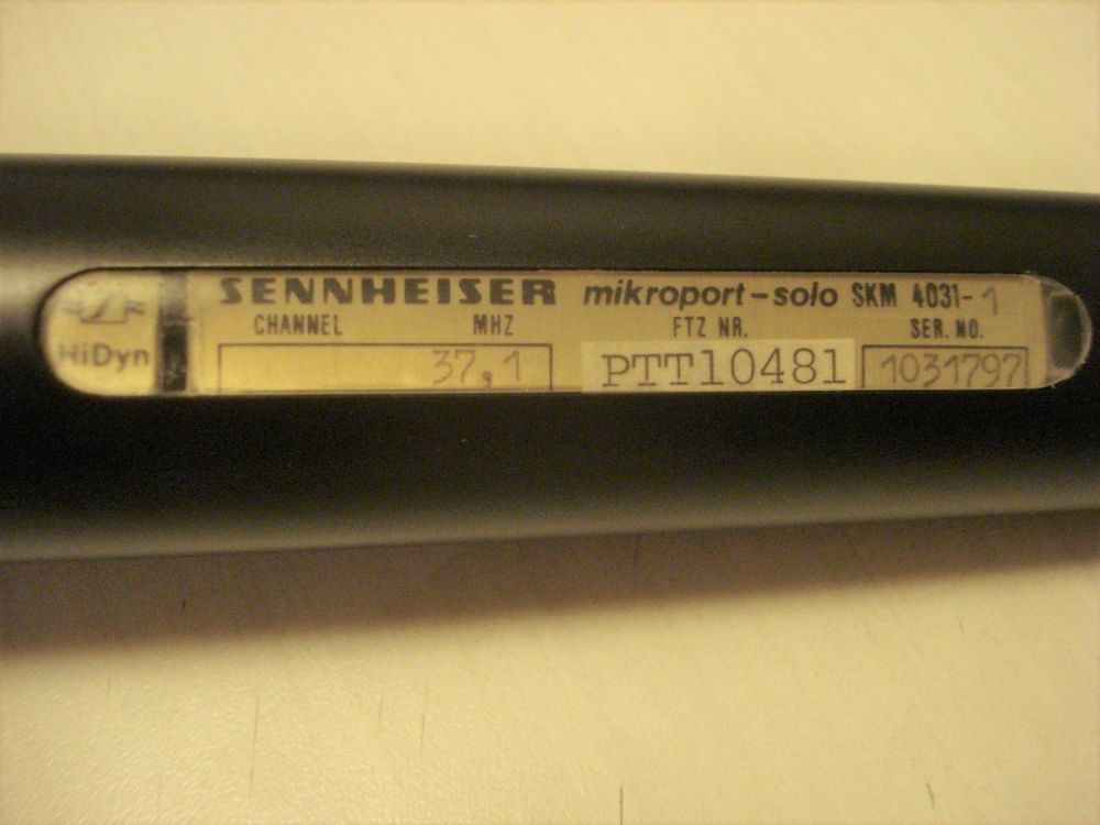 Sennheiser Mikrofon SKM 4031 | Kaufen auf Ricardo