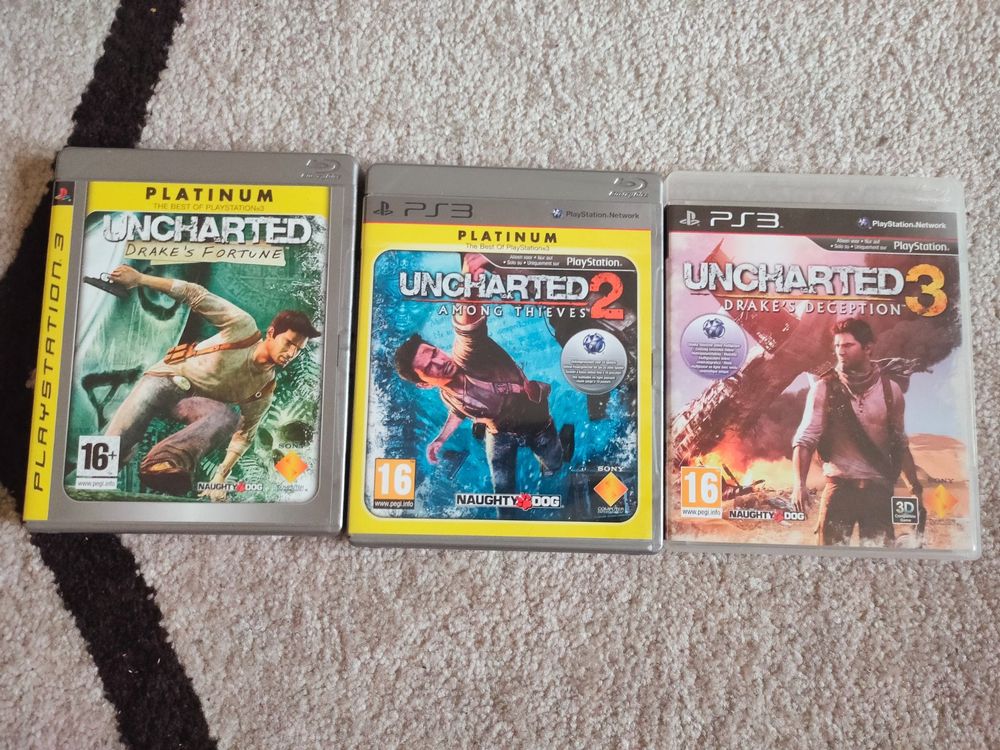 PS3 Uncharted Collections - 1 2 & 3 | Kaufen auf Ricardo