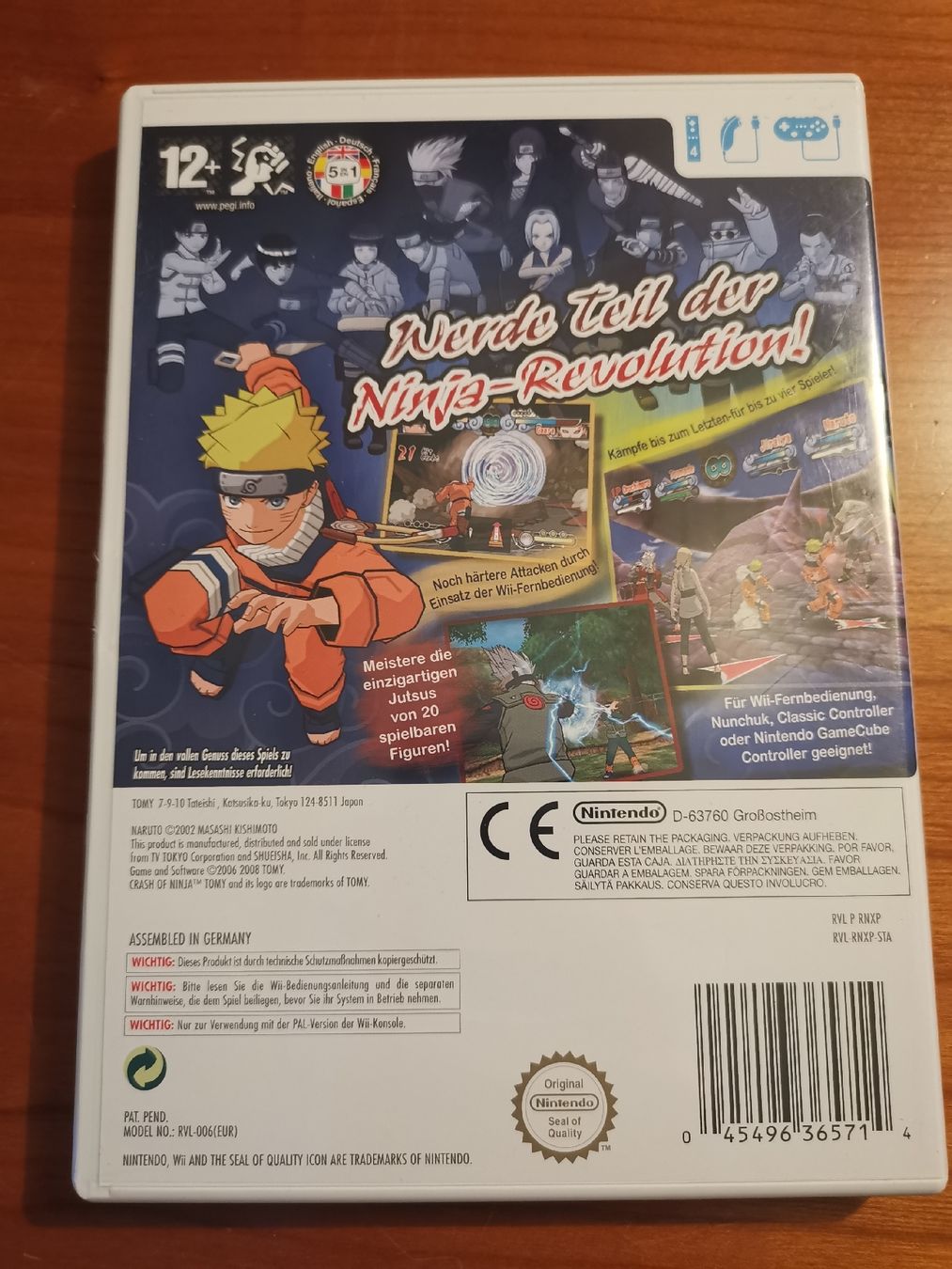 Naruto: Clash of Ninja Revolution - Wii Spiel, Top Zustand! (Gebraucht ...