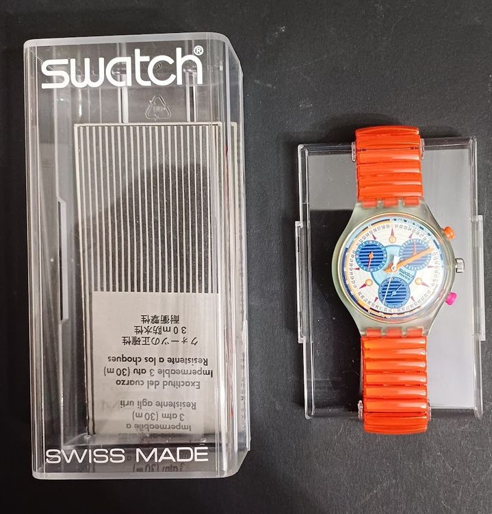 SWATCH CHRONO 94 (Neu und originalverpackt) in VISP für CHF 32 – mit ...