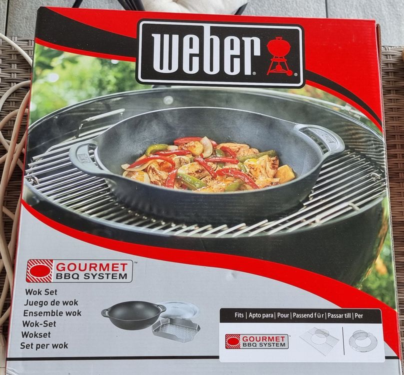 Weber Wok-Set neu (Neu und originalverpackt) in Hinwil für CHF 80 – nur ...