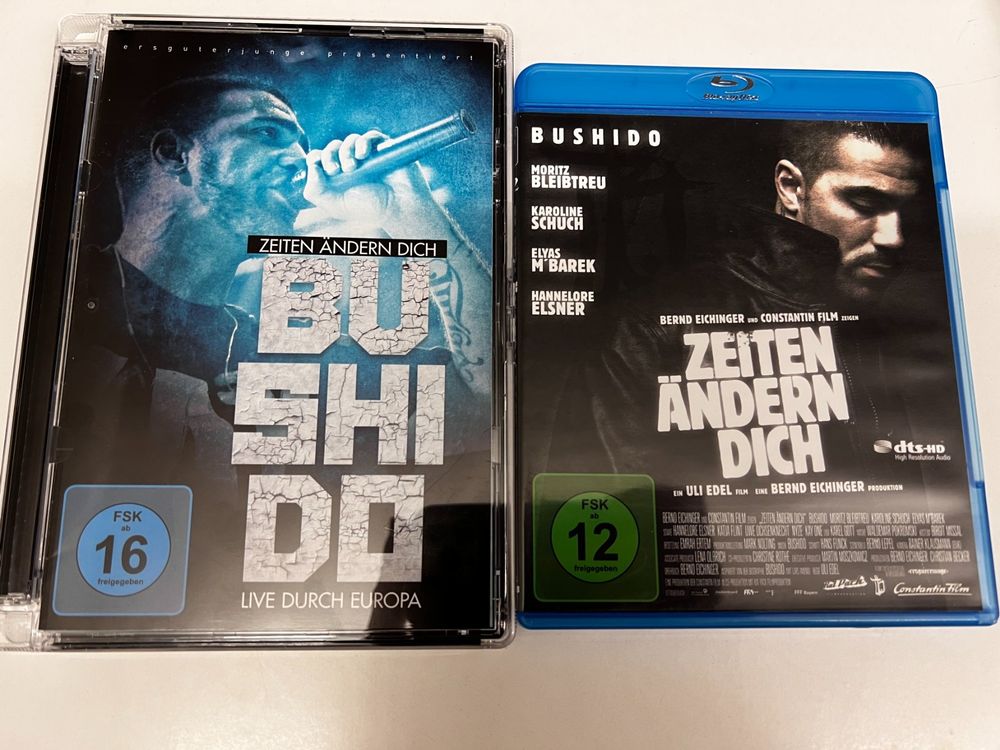 Bushido Film & Konzert Blu-Ray und DVD Bundle | Kaufen auf Ricardo