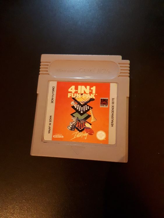 Nintendo Gameboy GB - 4 in 1 Fun Pak - Modul - NOE (Gebraucht) in ...