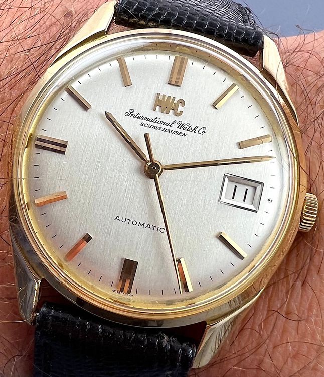 IWC Automatic 18k Gold 34mm 1978 *846 | Kaufen auf Ricardo